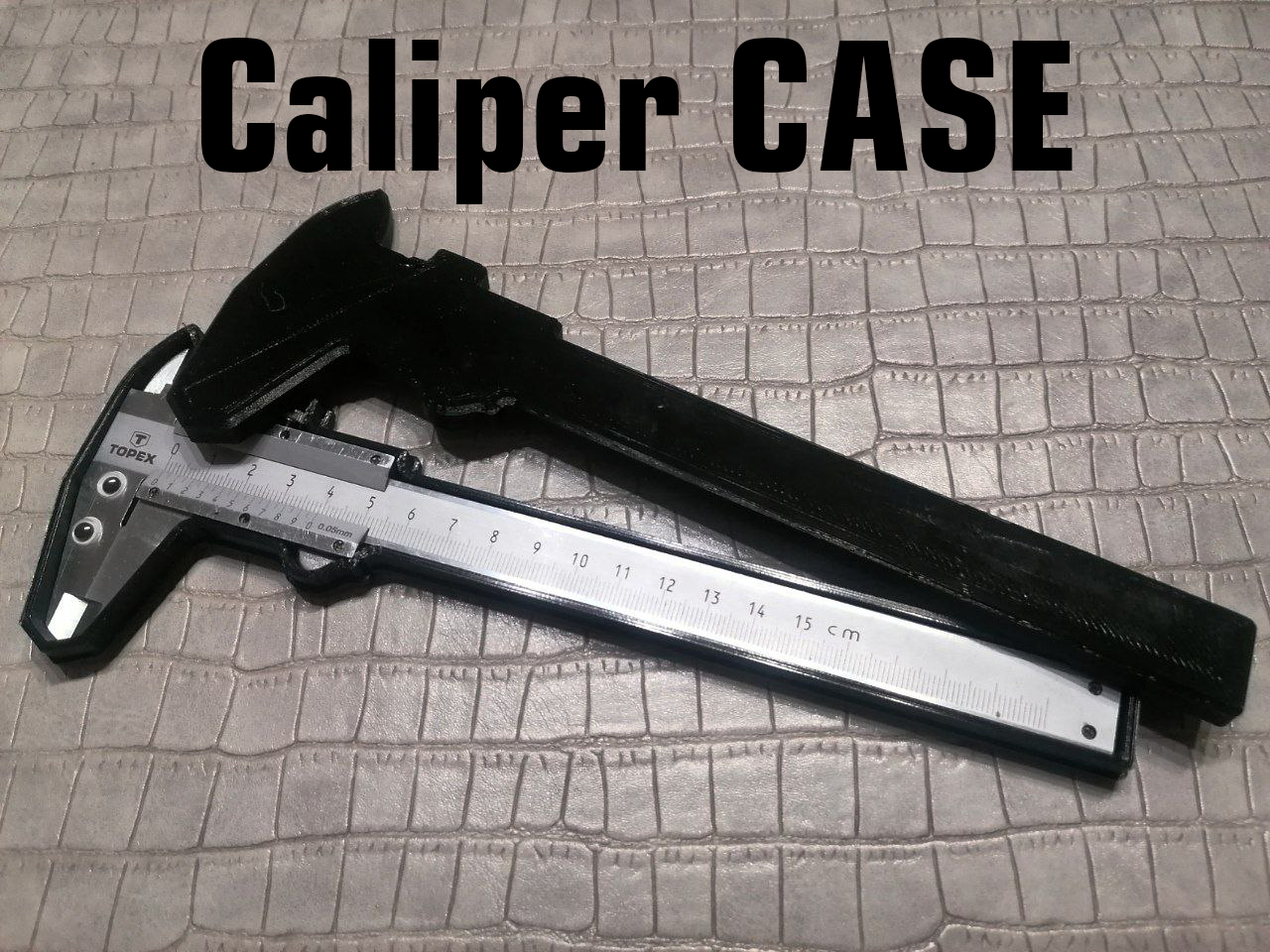 Caliper case by Maksim Goloburda | Download free STL model | Printables.com