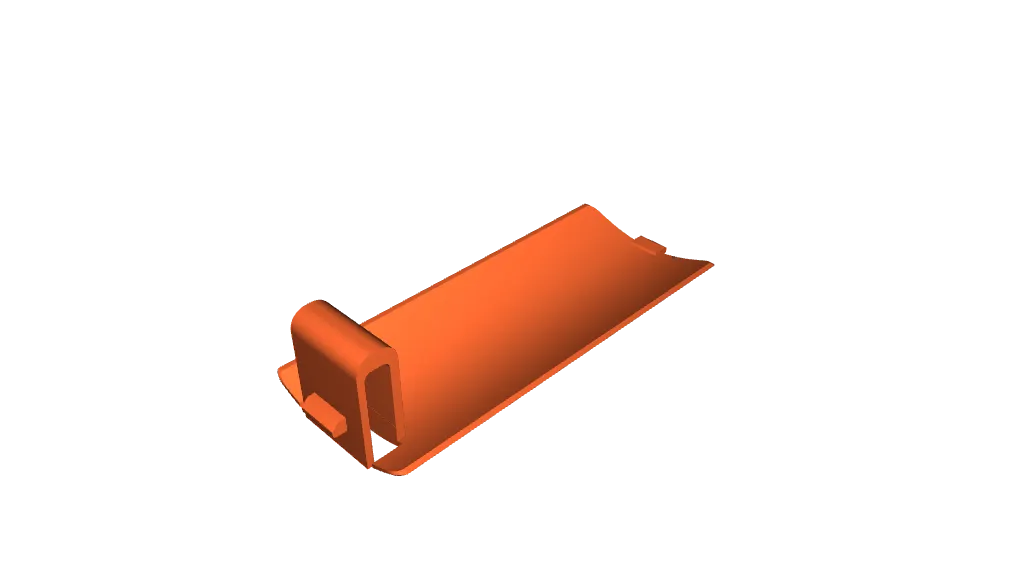 TV remote battery cover by Wesley Carmichael | Download free STL model ...