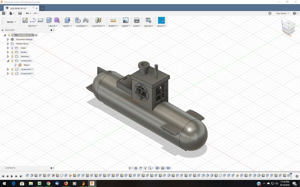 Sub Benchy by TN | Download free STL model | Printables.com