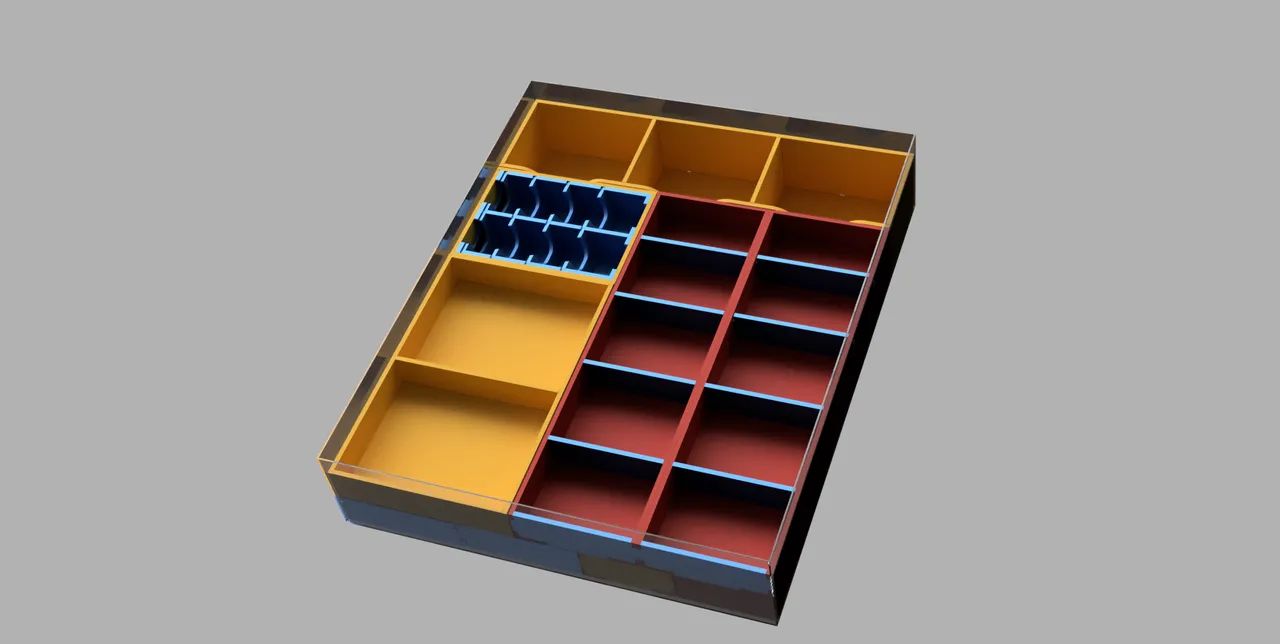 Ark Nova box inserts (laser cut) by Gertsen | Download free STL model ...