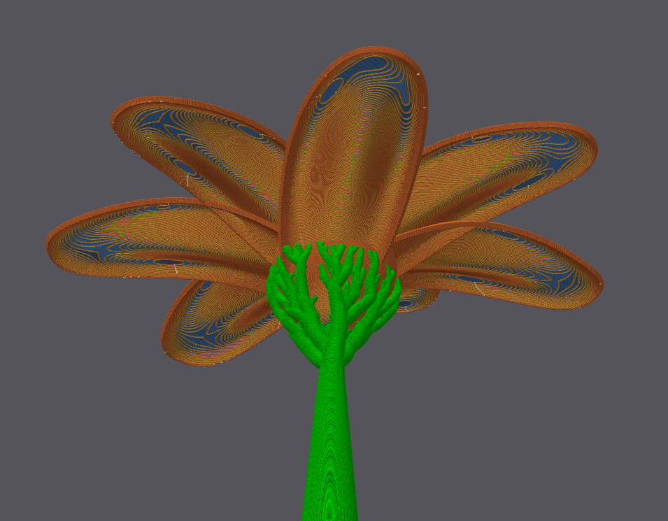 Flower - Organic Tree Support by 3D Druck - MLP | Download free STL ...