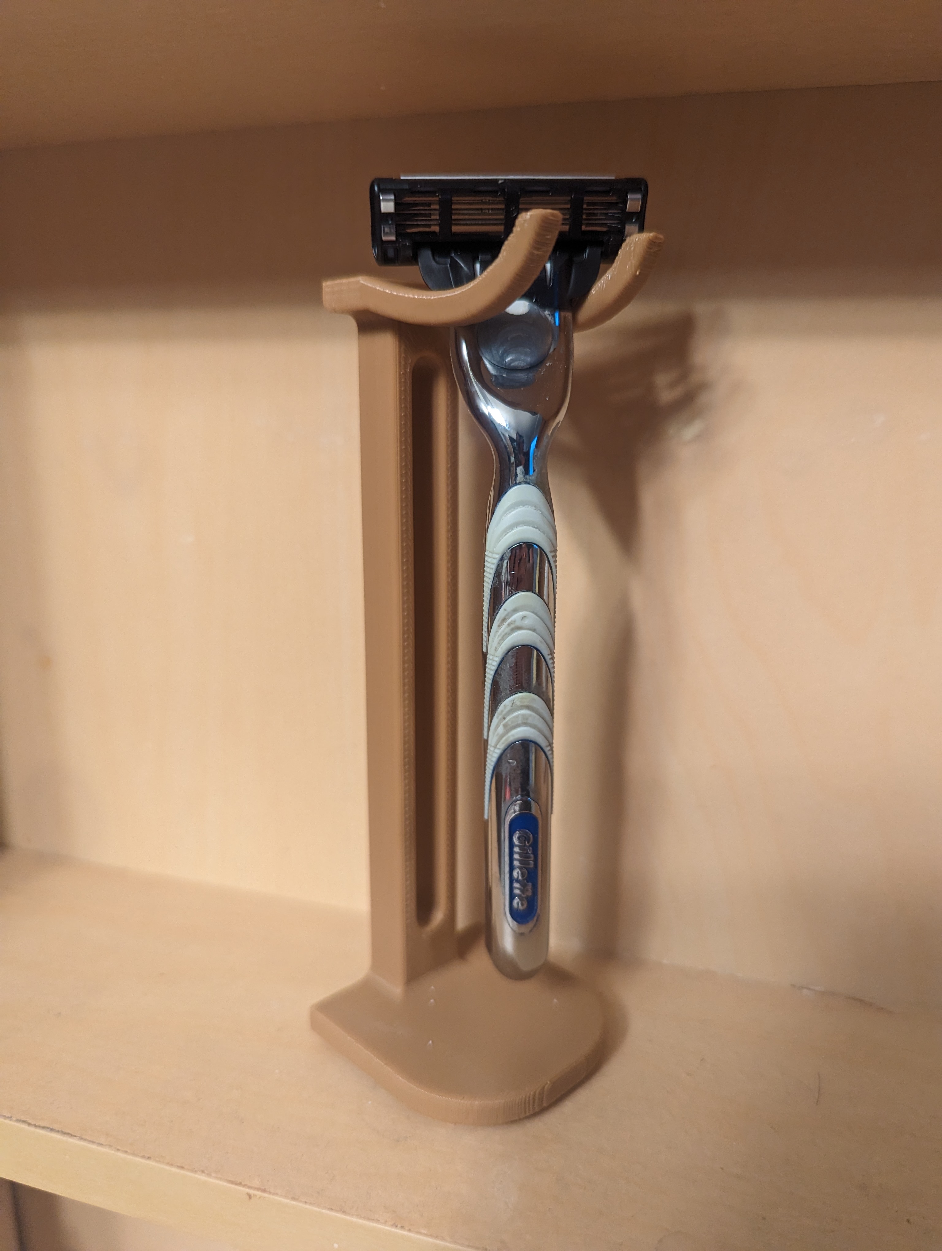 Gillette Mach3 razor stand by niget2002 | Download free STL model ...