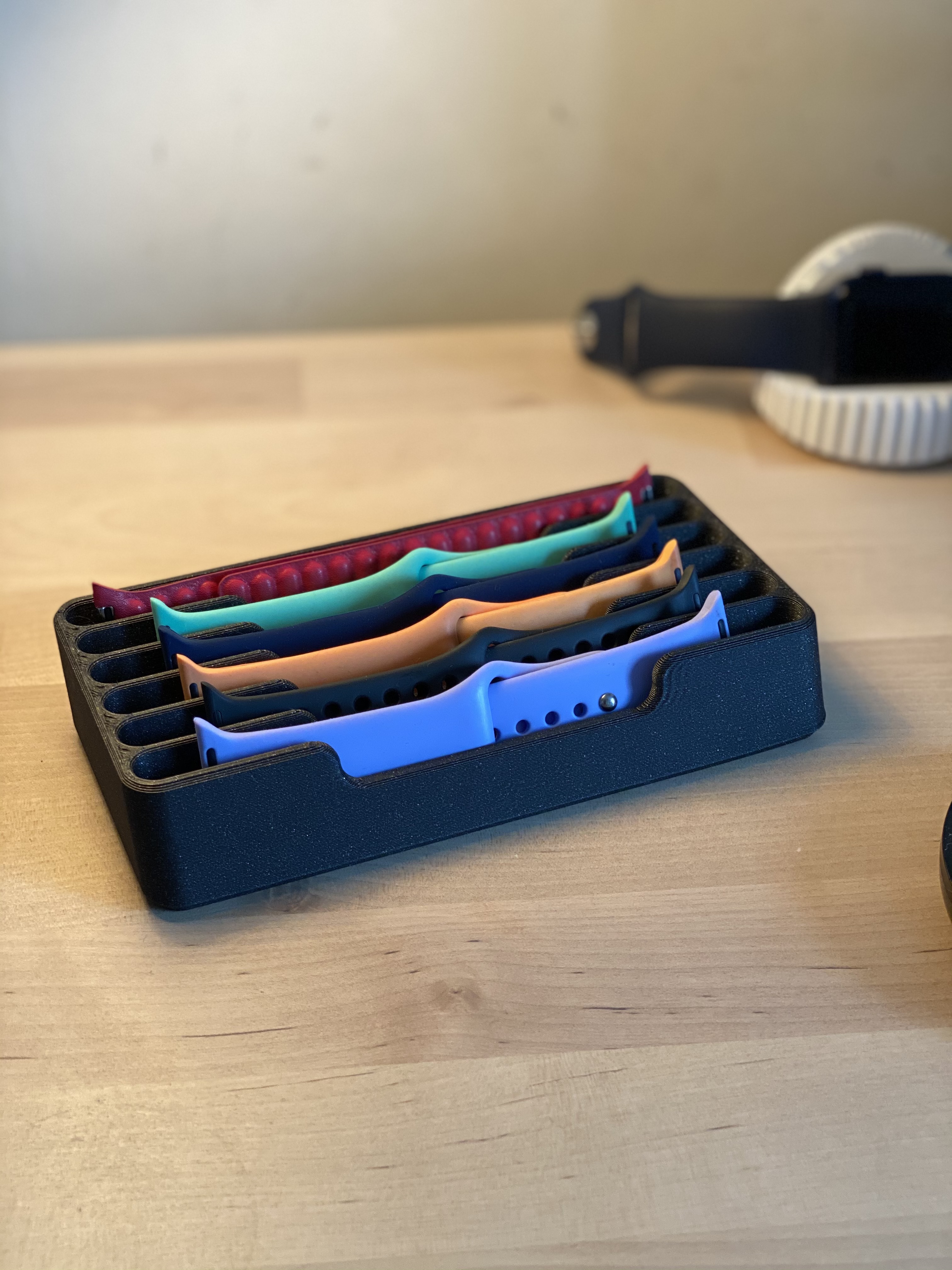 Apple Watch Strap /Band Holder - Large by Ben | Download free STL model ...