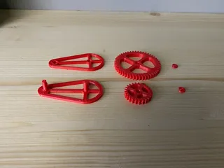 2-1 gearbox fidget toy by Basic 3D | Download free STL model ...