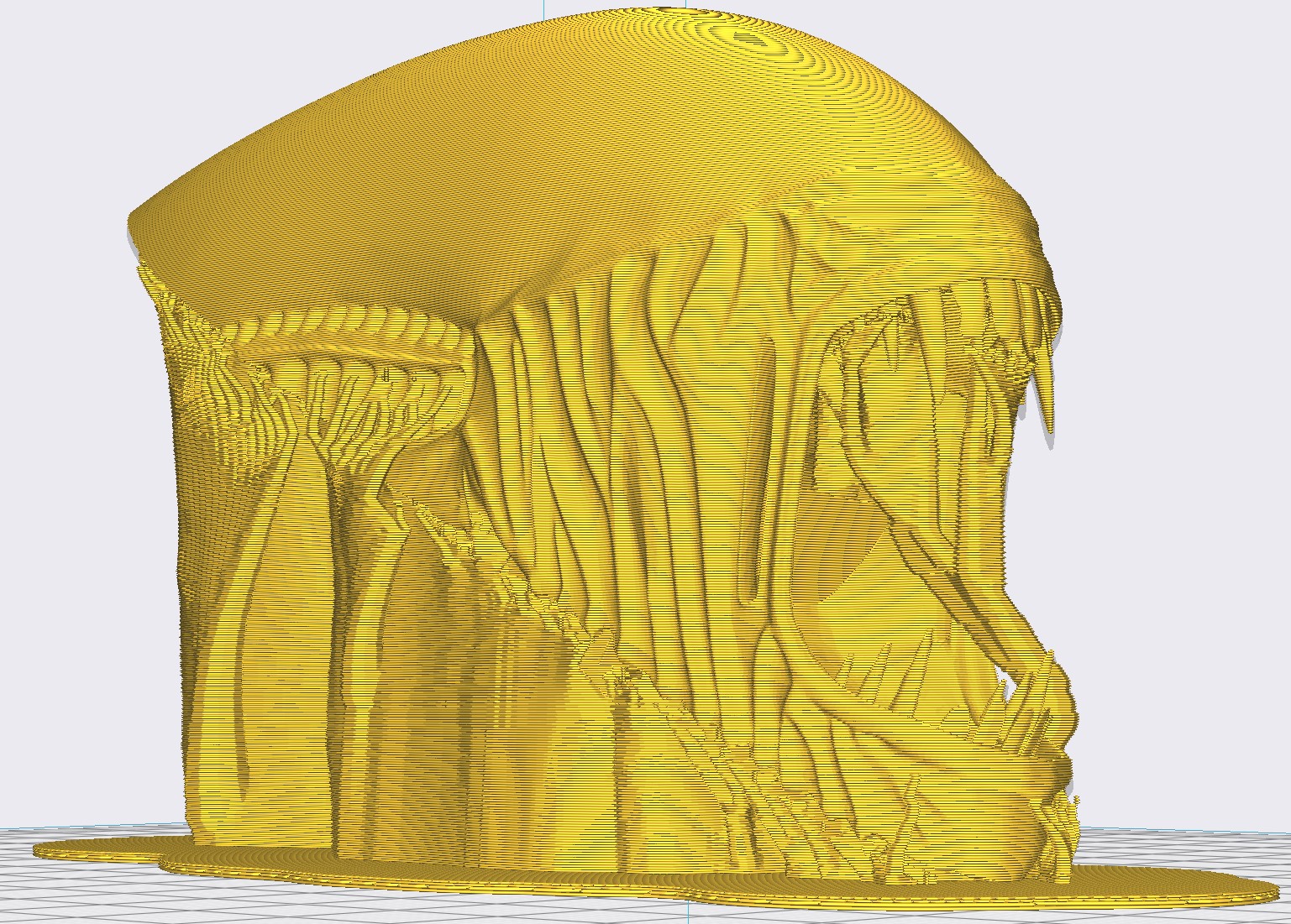 Xenomorph tree support contest entry by EDGeProjects | Download free ...