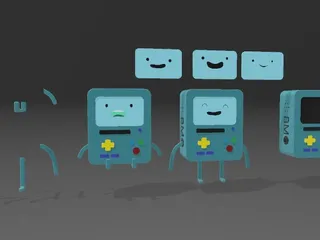 BMO Adventure Time by ReProps | Download free STL model | Printables.com