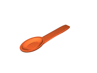 Mini Spoon by Mr. Purple | Download free STL model | Printables.com