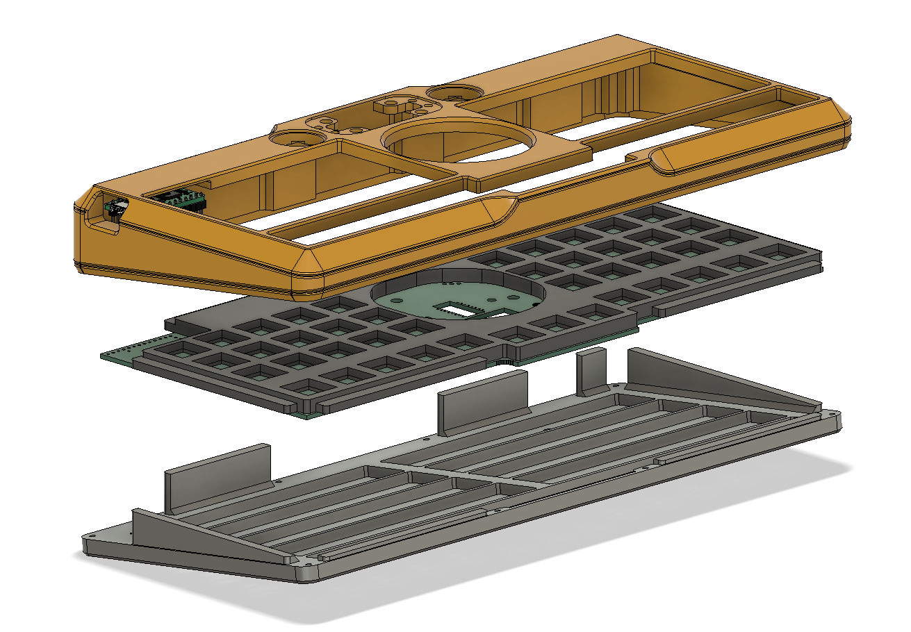 Barghoot Gasket Mount Case by chewiedies | Download free STL model ...
