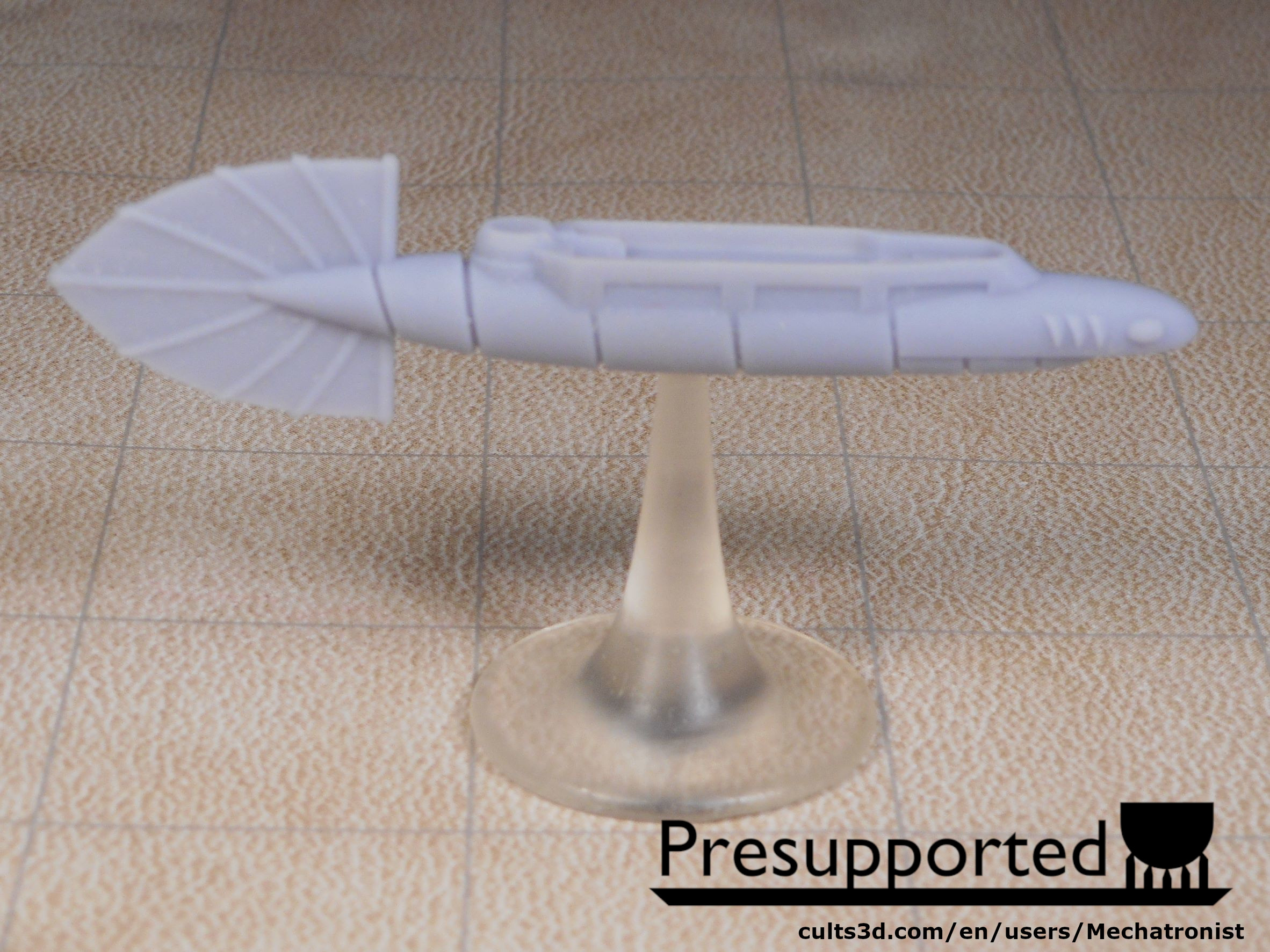 Eel Ship Spelljammer Miniature from dnd 2e by Mechatronist | Download ...