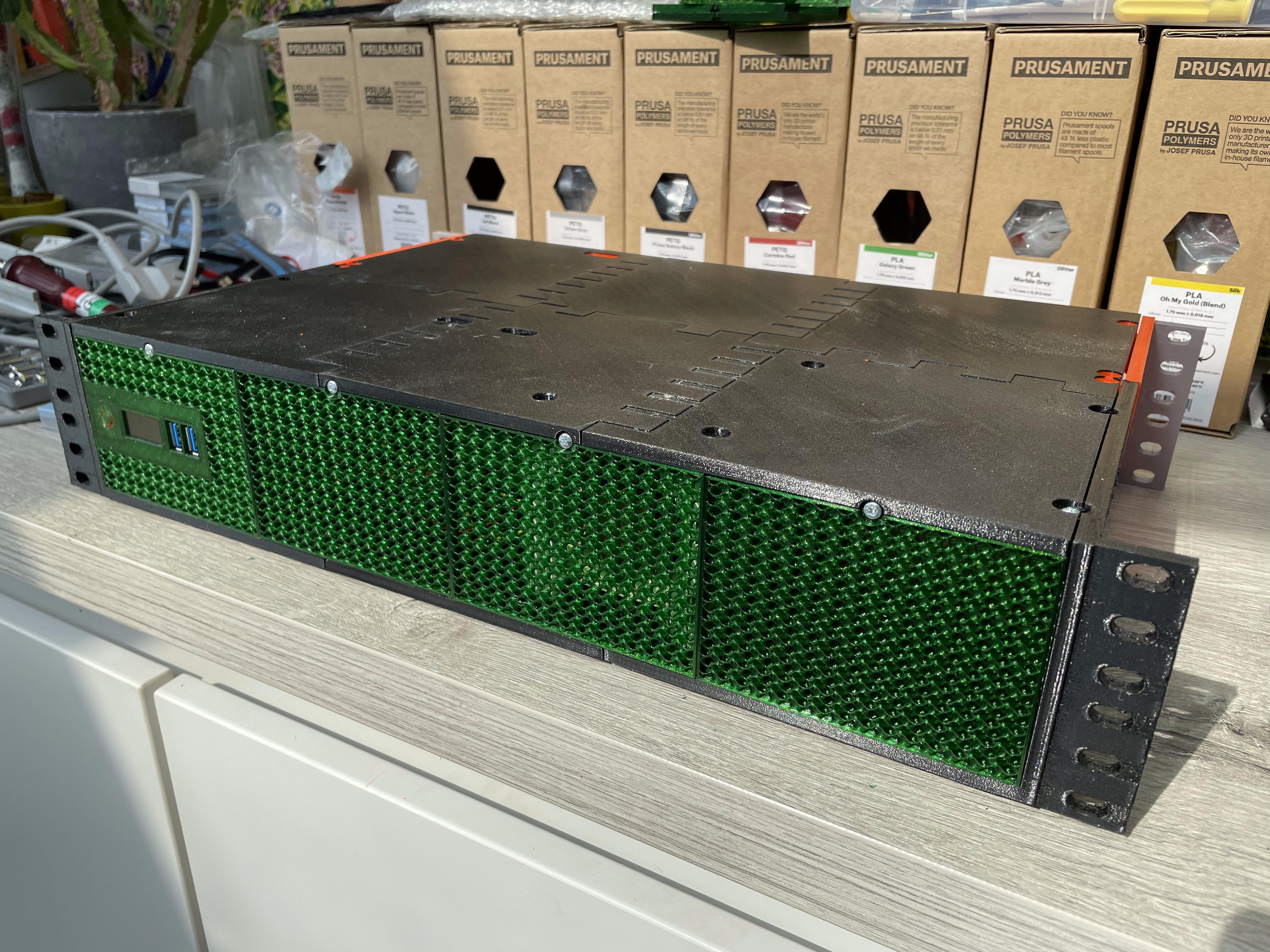 Mini ITX server rackmount 2U by StevenTh | Download free STL model ...