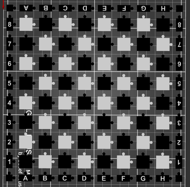 Puzzle chessboard by Marvin | Download free STL model | Printables.com