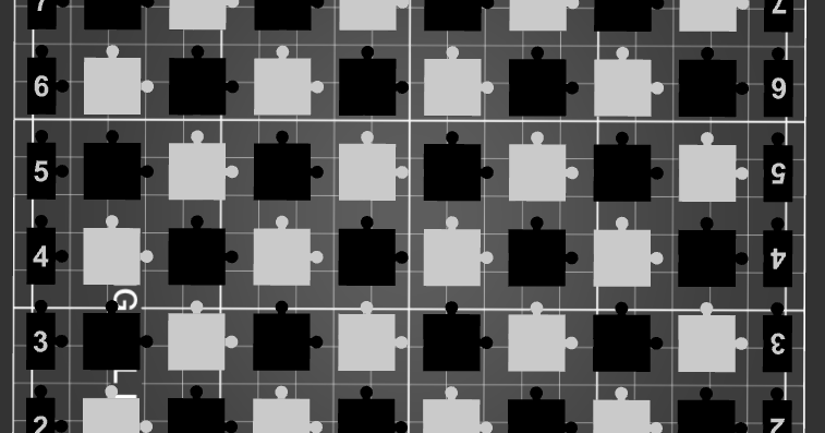 Puzzle chessboard by Marvin | Download free STL model | Printables.com