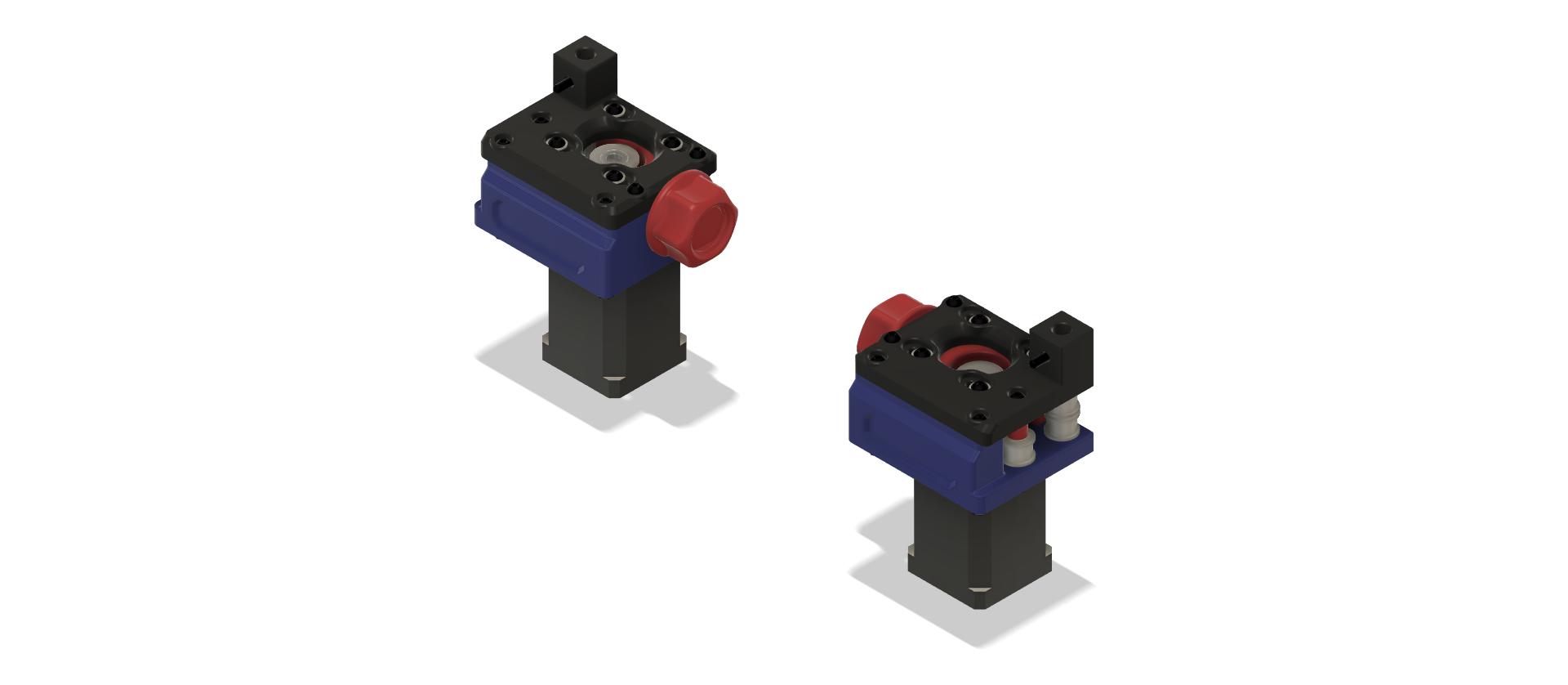 Voron 0.2 carriage and motor frames modified for MGN9C rail by Jpsaila ...