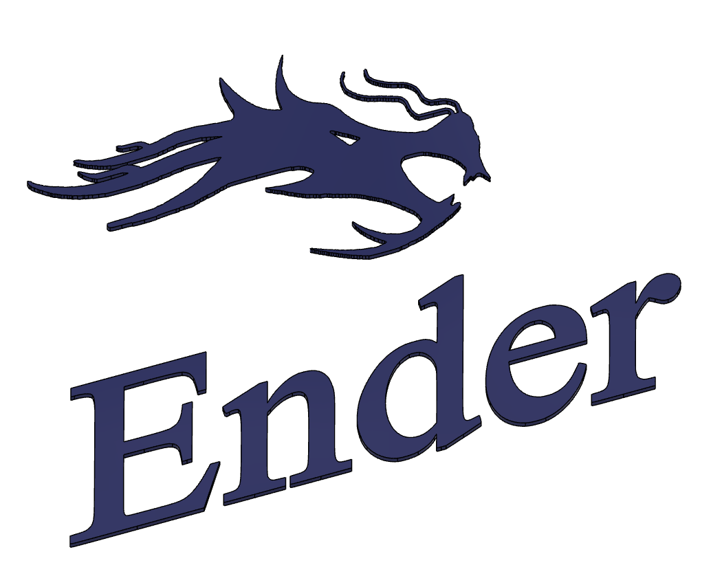 Logo - Ender, STL & SVG by Tuna | Download free STL model | Printables.com