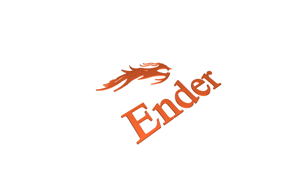 Logo - Ender, STL & SVG by Tuna | Download free STL model | Printables.com