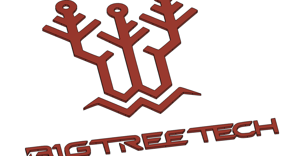 Logo - Big Tree Tech, STL & SVG by Tuna | Download free STL model ...