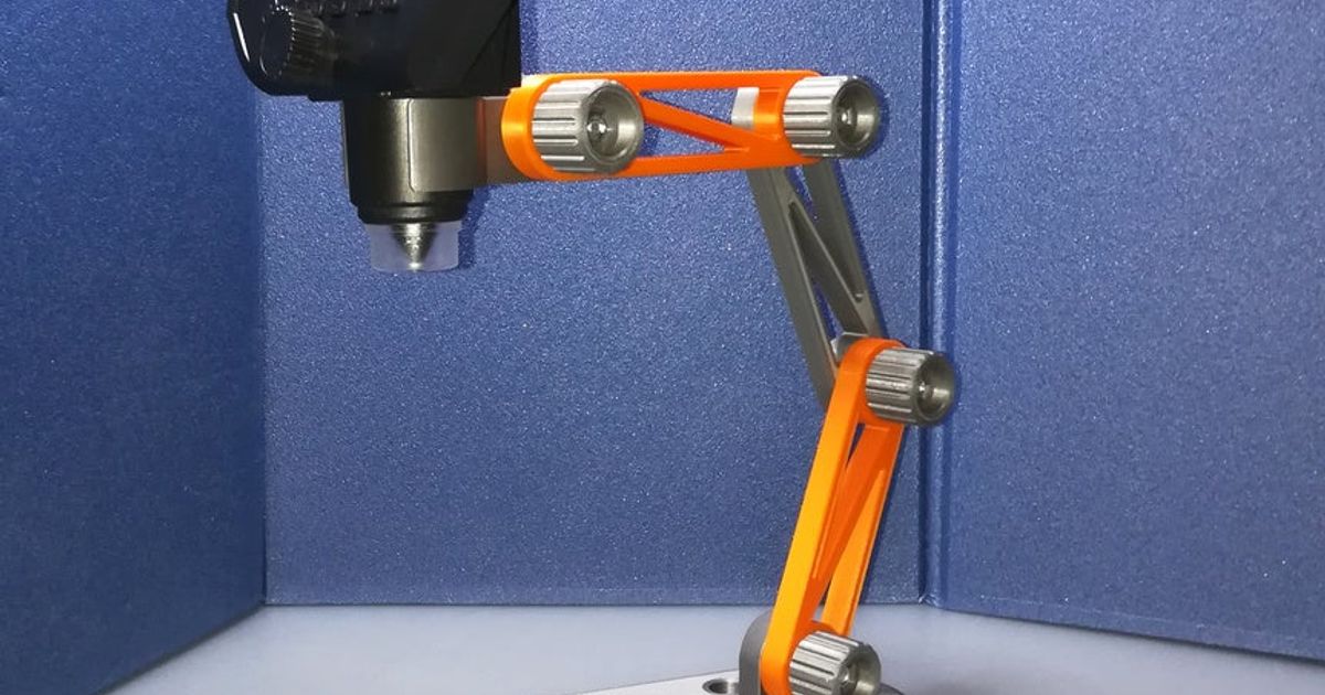 Modular stand for electronic microscope por Chrlee | Descargar modelo ...