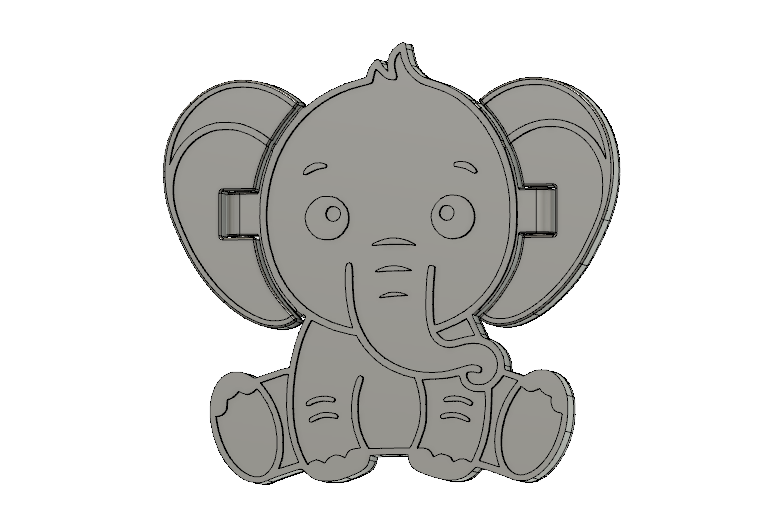 Baby Elephant by Slowpoke | Download free STL model | Printables.com