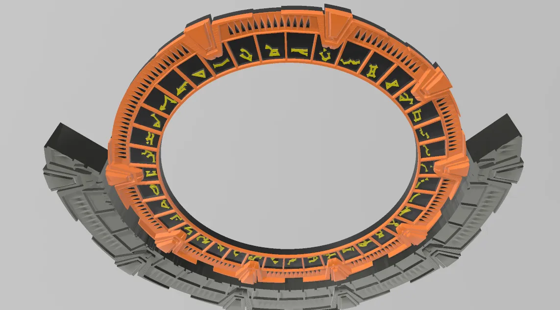 stargate by herkail Çakal | Download free STL model | Printables.com