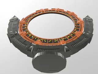 stargate by herkail Çakal | Download free STL model | Printables.com