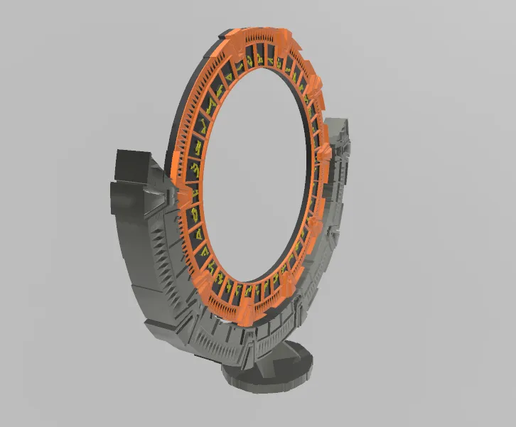 stargate by herkail Çakal | Download free STL model | Printables.com