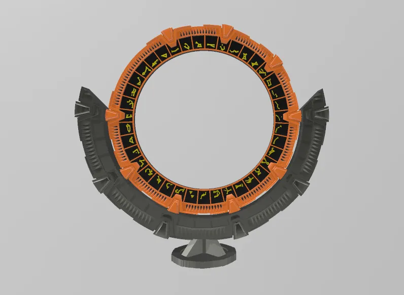 stargate by herkail Çakal | Download free STL model | Printables.com