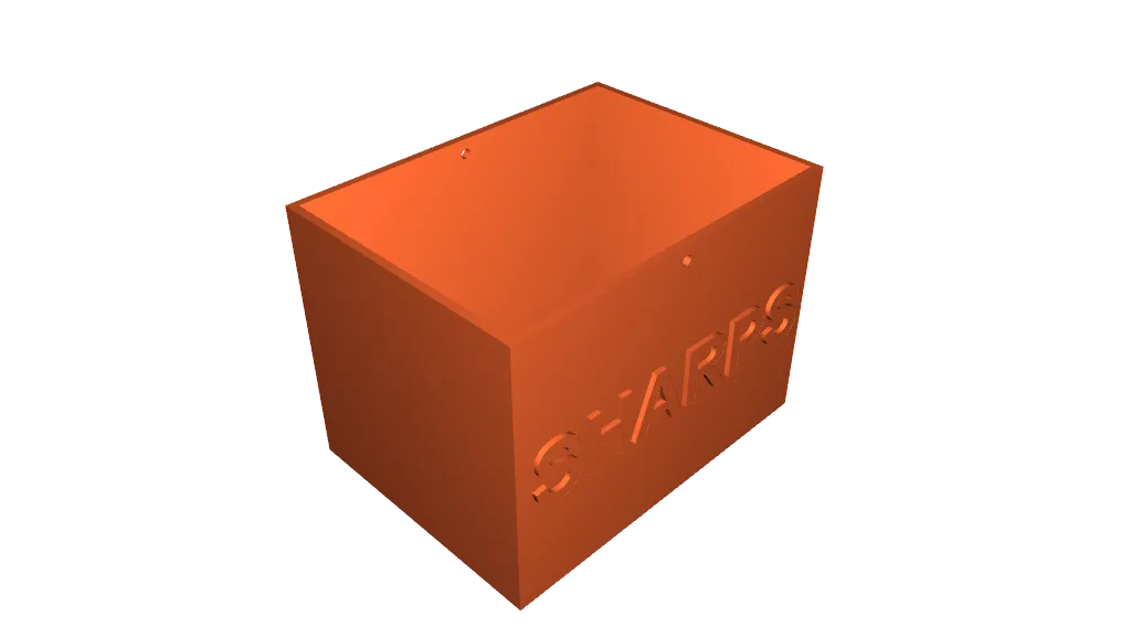 Sharps Box by Tuna | Download free STL model | Printables.com
