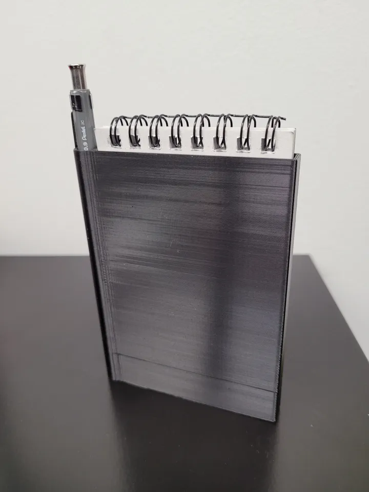 3x5 Notebook and Pencil Holder by Tuna | Download free STL model ...