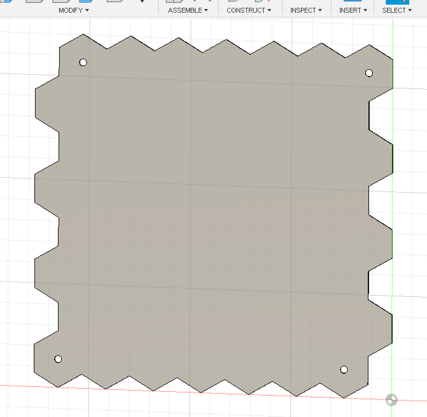 Honeycomb Storage Wall Back Plate by Elloco420 | Download free STL ...