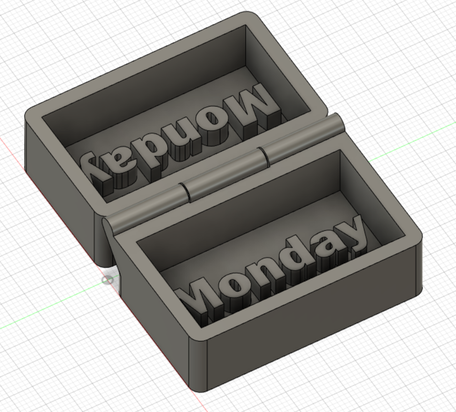 Case of the Mondays - Pun Box by Andrew Geltz | Download free STL model ...