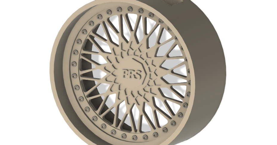 Keychain / Chain fob BBS rims Super RS (recommended SLA) by Azrael ...