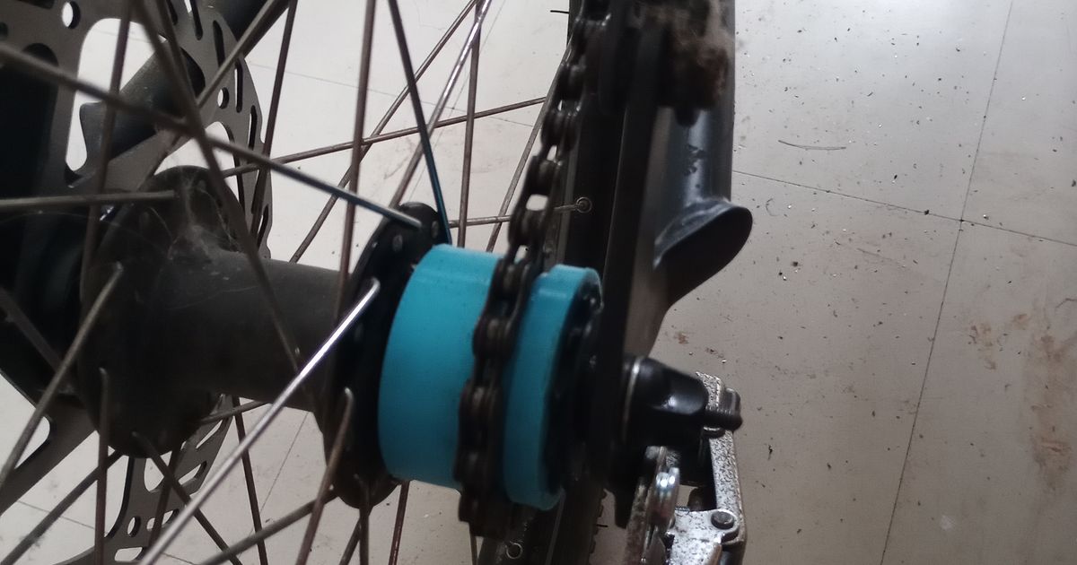 Convertisseur cassette Shimano en single speed ! by FredRod | Download ...