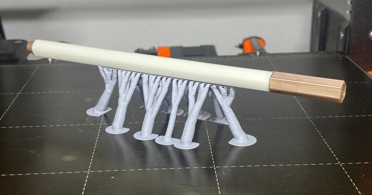 Organic Support Pen Holder by plabs.cz | Download free STL model ...