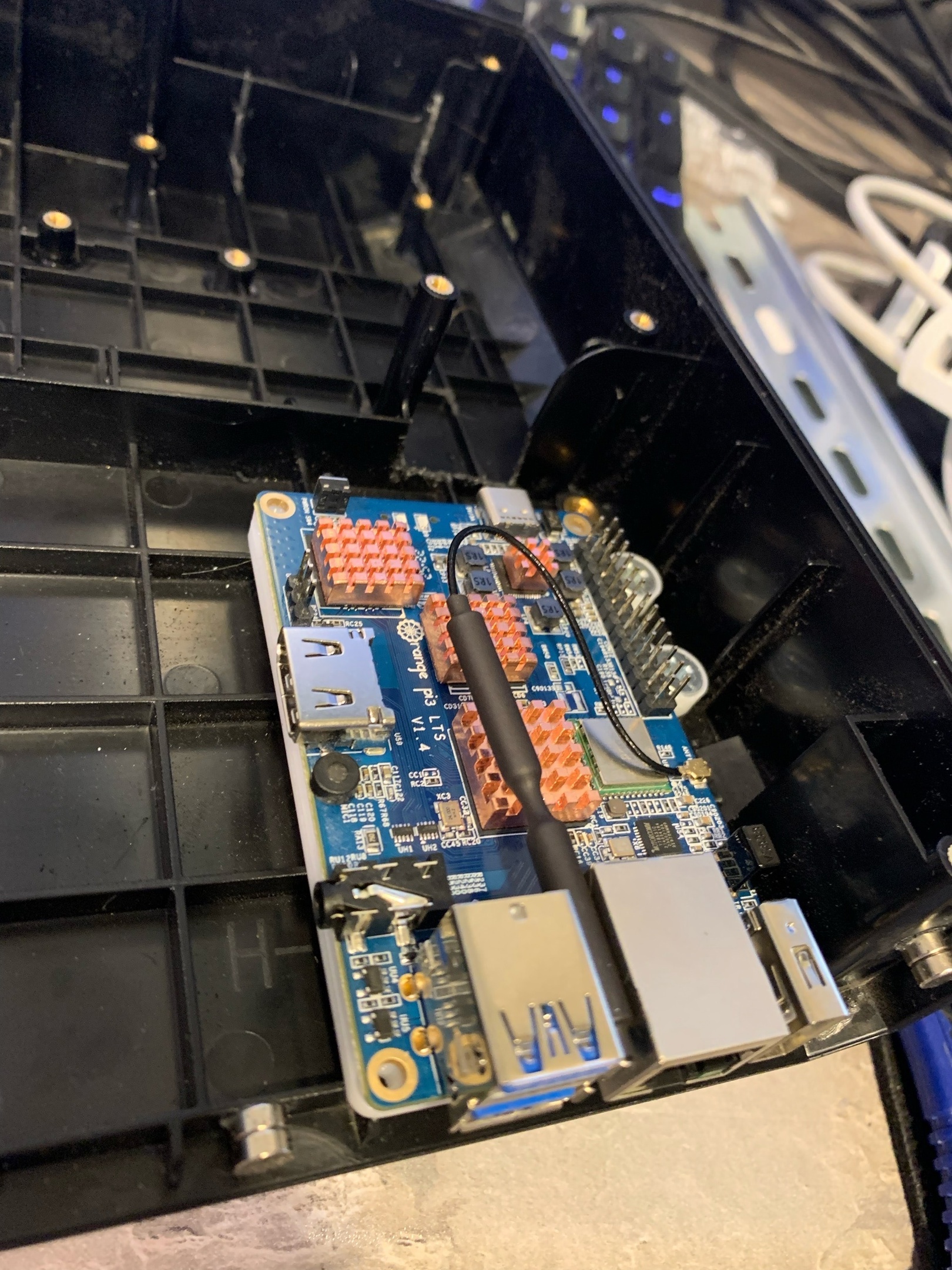 Orange Pi 3LTS mount and panel for Ender 2 Pro (E2P) by GreySiD ...