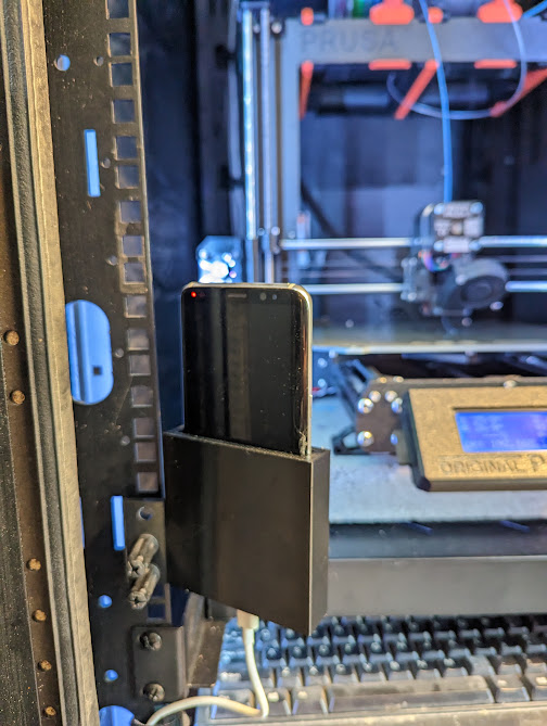 1U Server Rack Phone Mount by Pluto3301 | Download free STL model ...