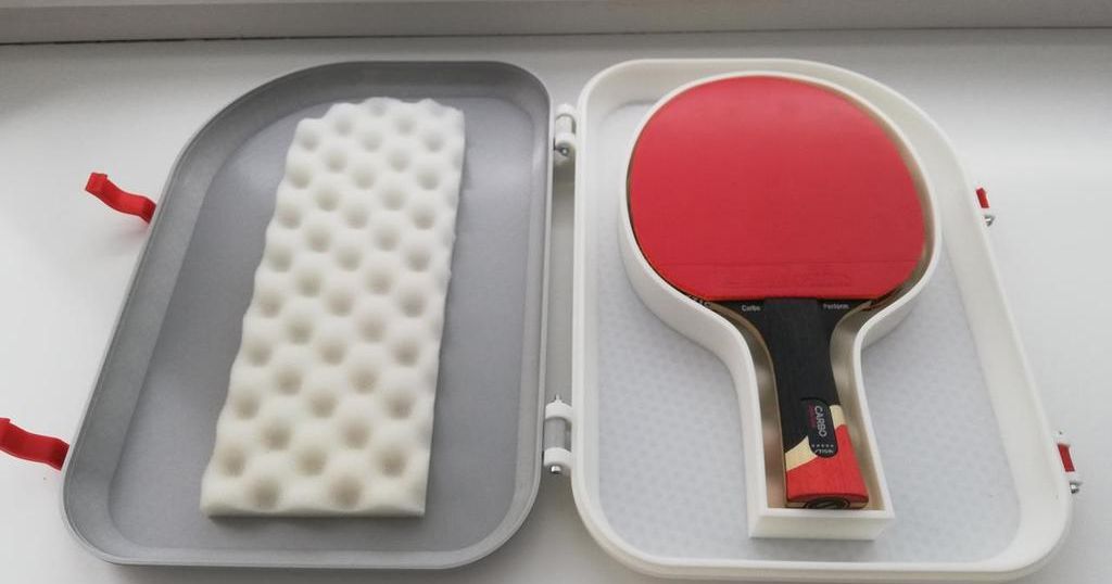 Table tennis paddle box by Hunterius | Download free STL model ...