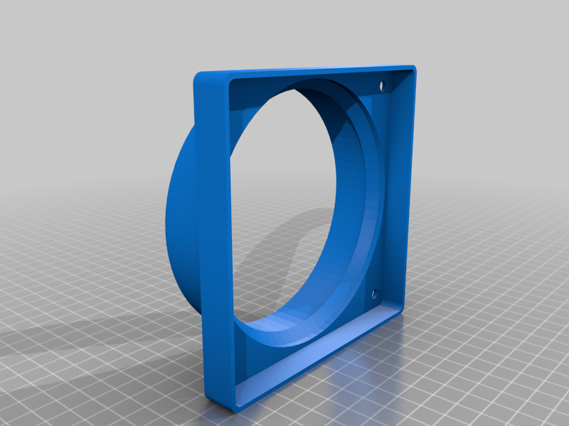 Repurposing 120mm ATX fan for ventilation with cover. by Hunterius ...