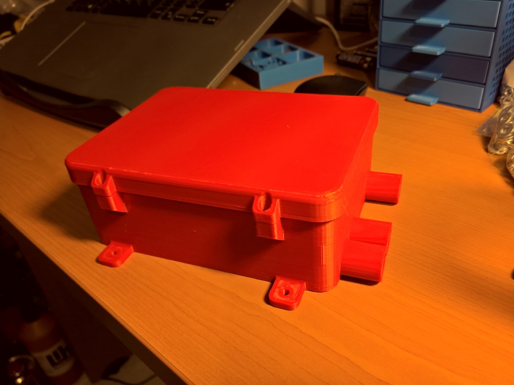 Waterproof enclosure for automation project by Hunterius | Download ...