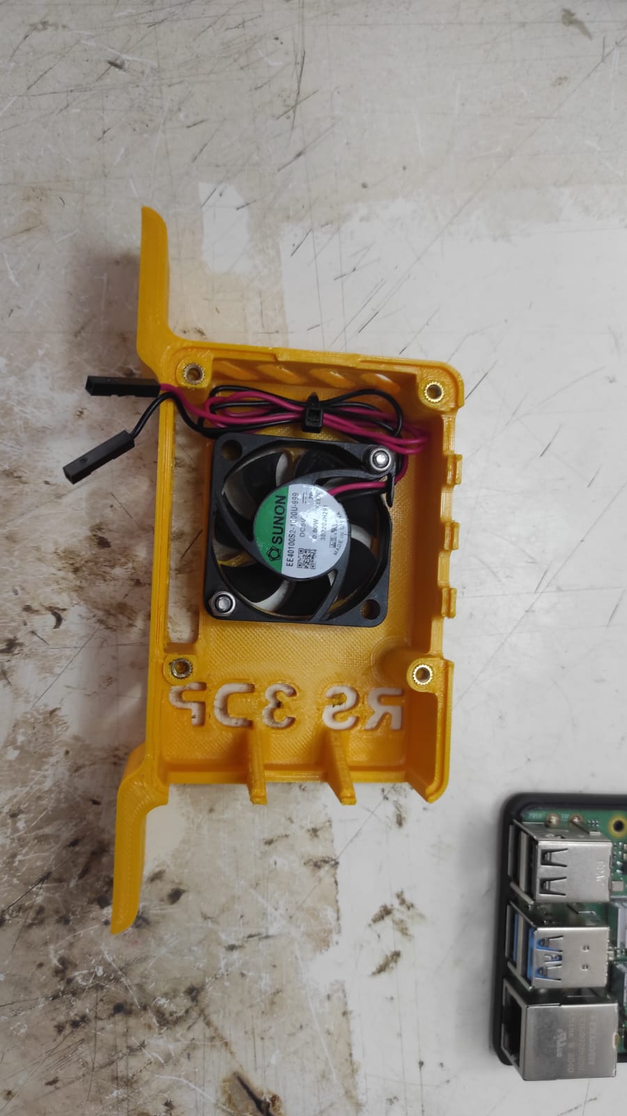 Ender 5 Raspberry Pi 4b case with 2040 extrusion mount (OctoPi)and 4040 ...