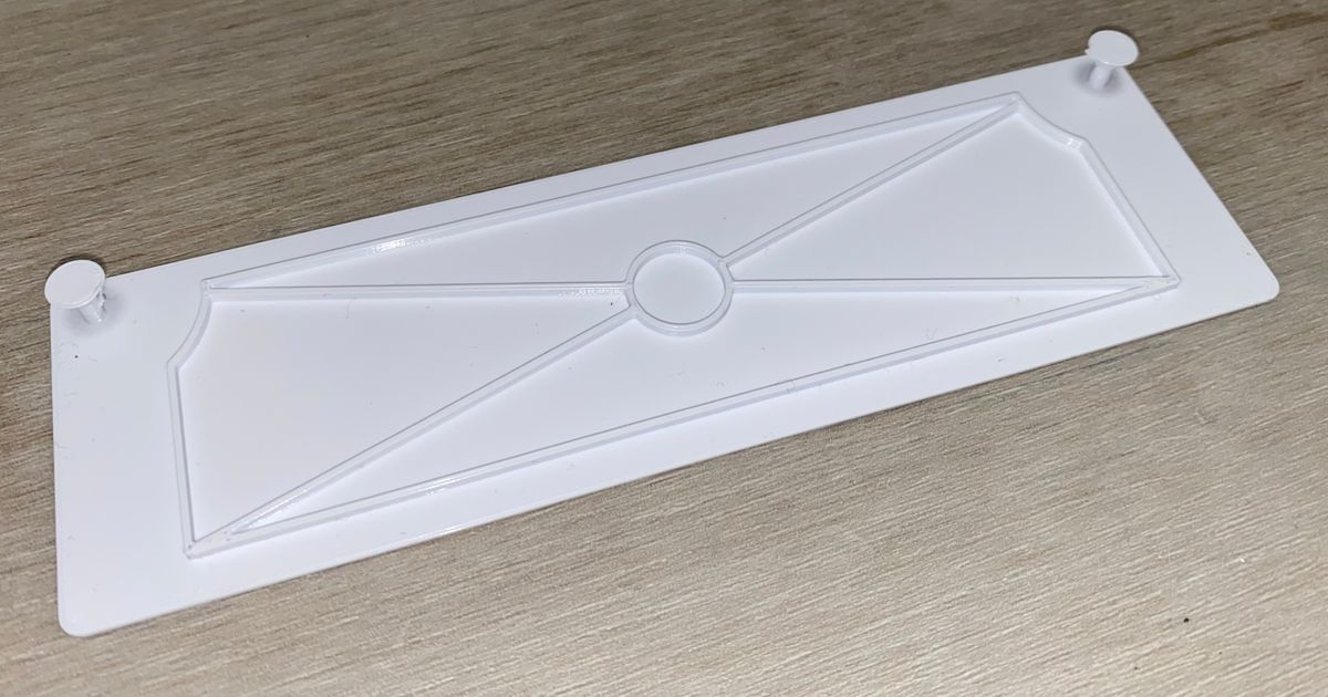 Mounting Plate for Fritz!Box 7530AX with 50 mm double sided tape (no ...