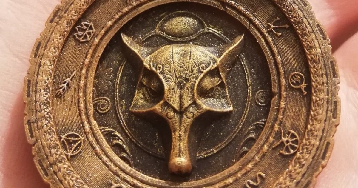 Fate coin/Phex coin from The Dark Eye // DSA - Das Schwarze Auge ...