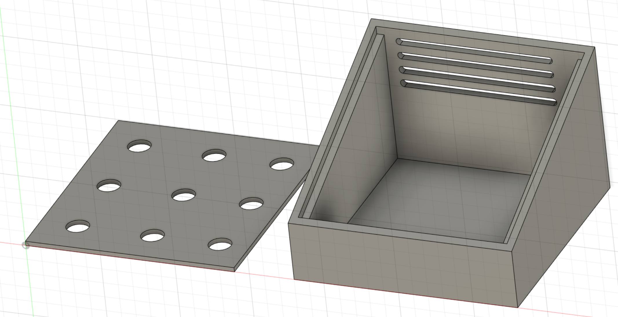 Generic Button Control Box by lcdguy | Download free STL model ...