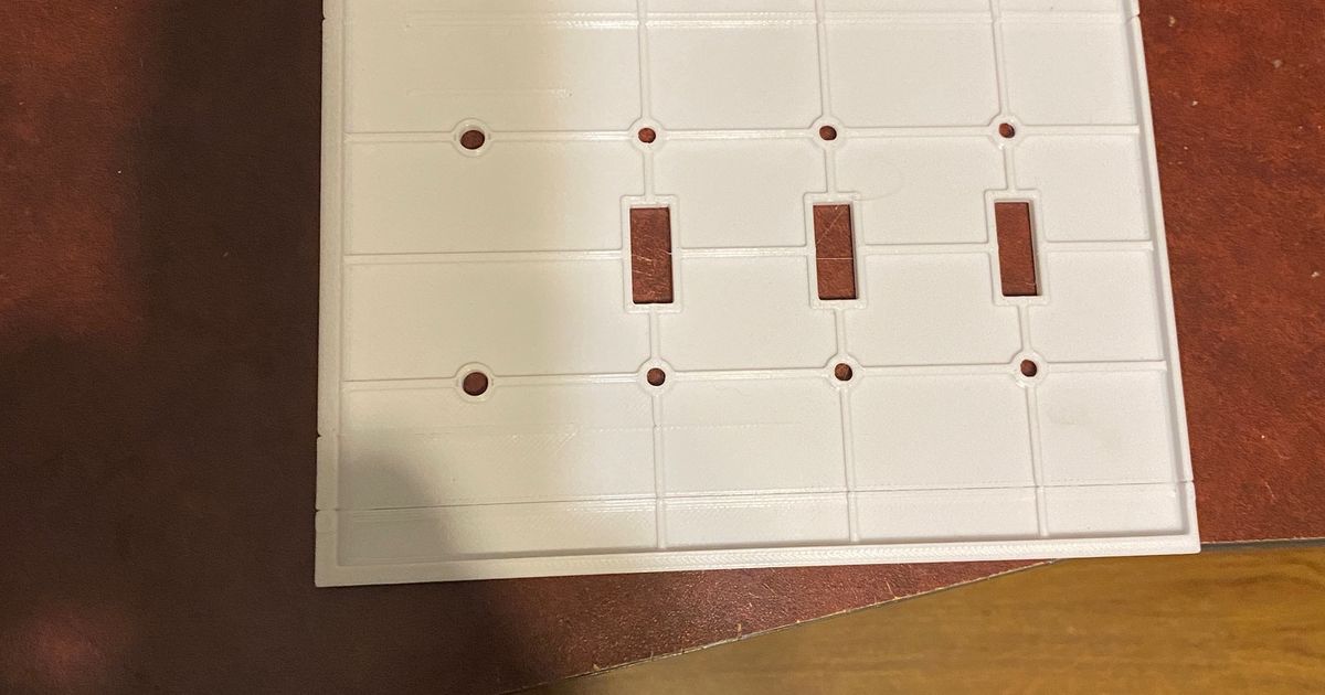 A custom lightswitch cover by Asus1357 | Download free STL model ...