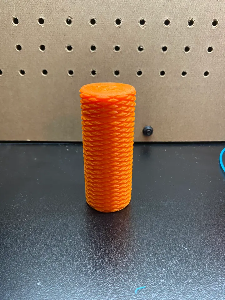 Knurled Round Container by ConnorH63 | Download free STL model ...
