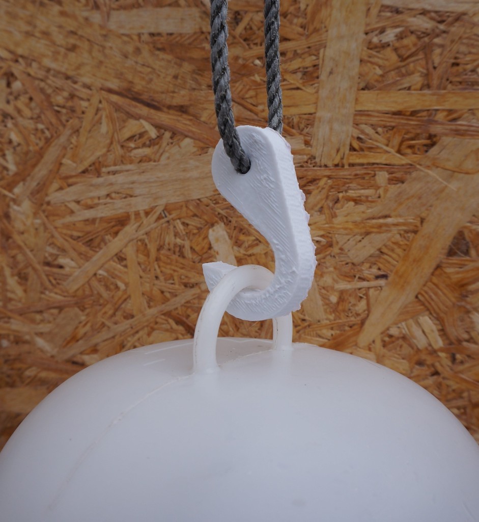 Simple S-Hook with string fixation by Pedro | Download free STL model ...