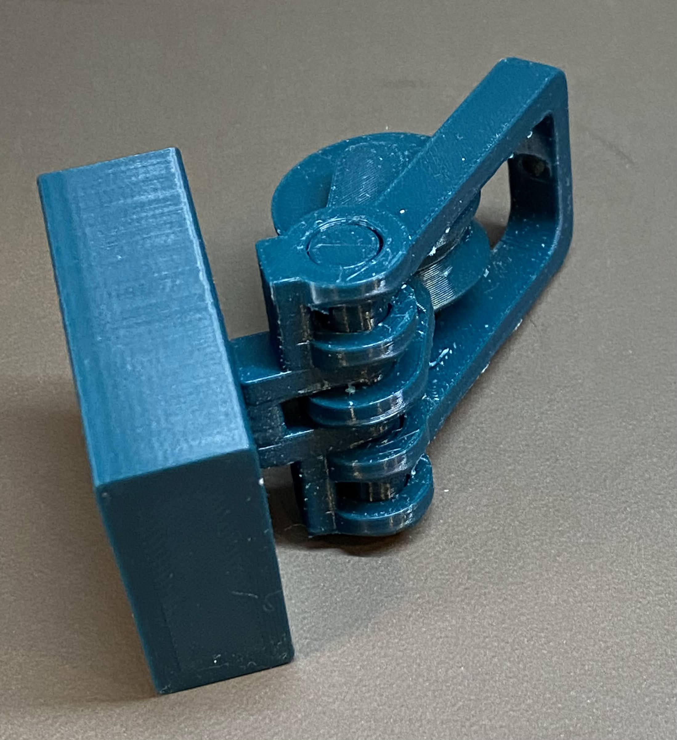 Pulley String / Wire Guide by SquareMesh | Download free STL model ...