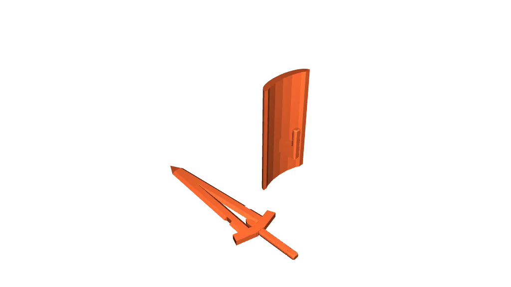 Mini 13 Albion Online Tier 6 Broadsword and Sarcophagus Shield by Brian ...