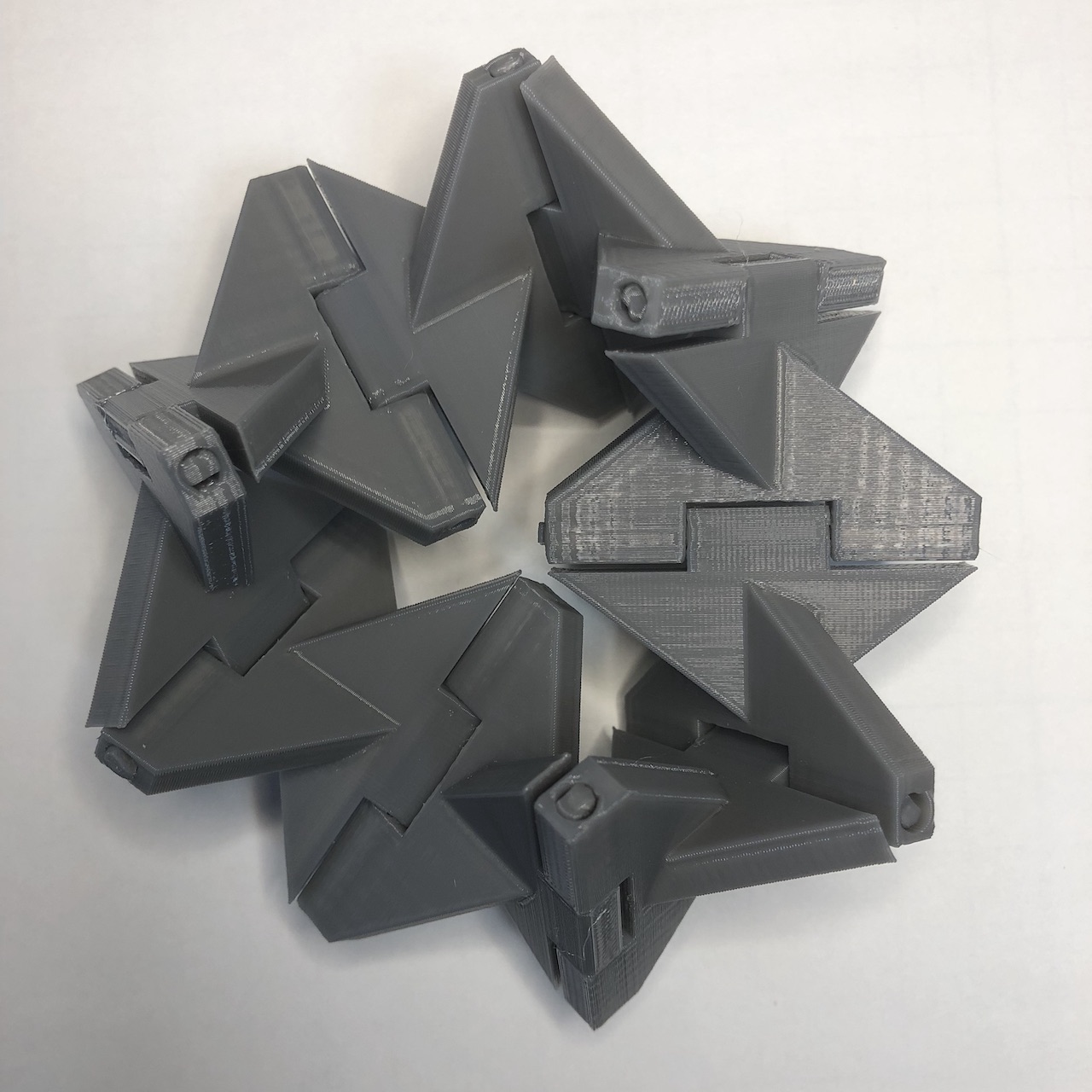 Mobius Kaleidocycle 6 by NovemberKou | Download free STL model ...