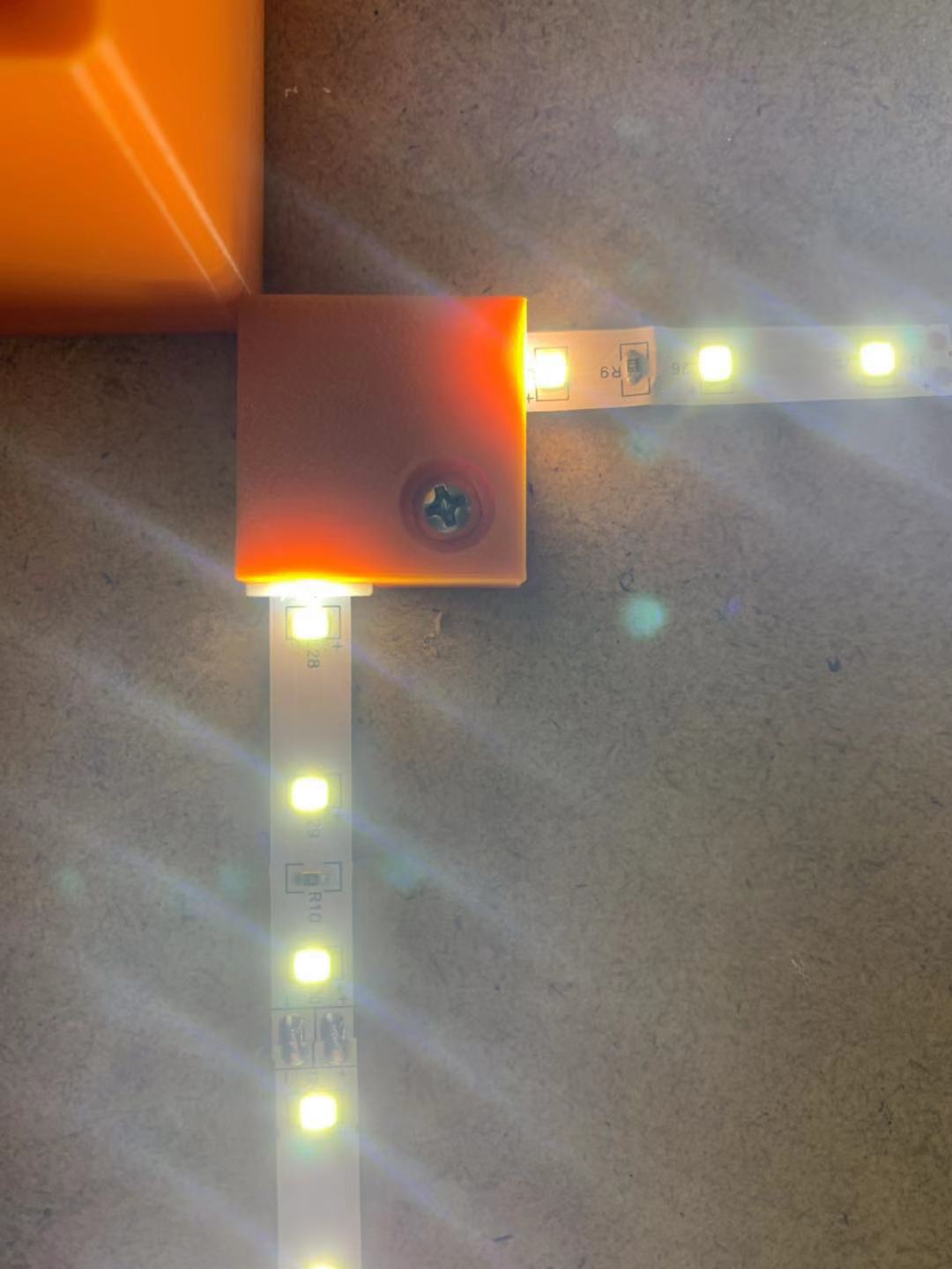 LED Strip Corner Connector Bracket by ccc888 | Download free STL model ...