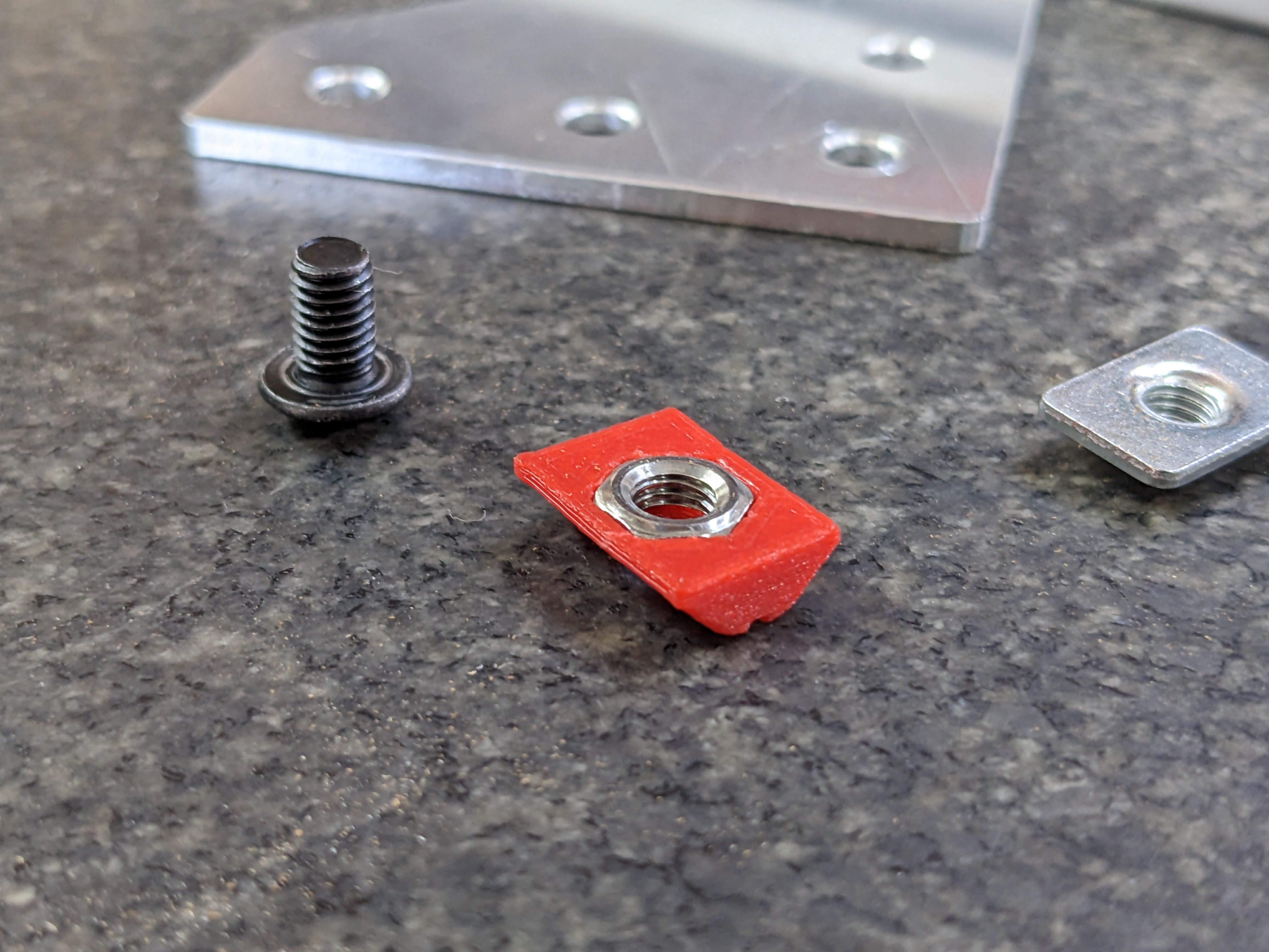 M5 Jam Nut to Tee Nut Adapter by userfour | Download free STL model ...